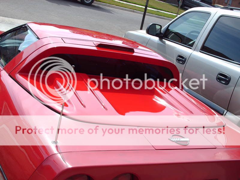 C4 Rear Hatch Cover, with Removable rear window - CorvetteForum ...