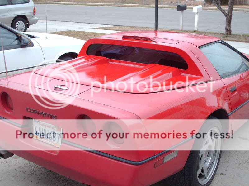 C4 Rear Hatch Cover, with Removable rear window - CorvetteForum ...