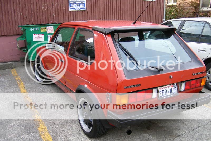 Red 84 GTI hit on the passenger side. Very Drivable and LOTS of Goodies ...
