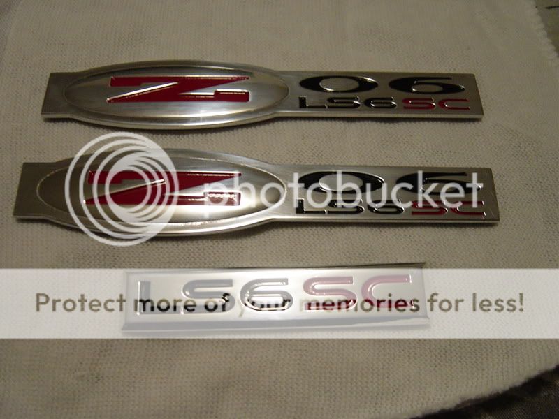 Z06 Custom Z06 Emblems... - CorvetteForum - Chevrolet Corvette Forum ...