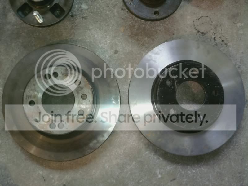 MPV rotors and Machined mk2 hubs | Toyota Celica Supra Forum