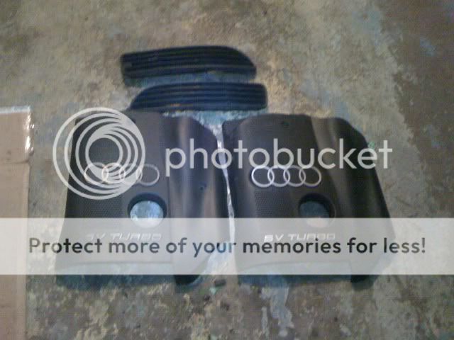 FS: a4 bumper and 1.8t engine covers | VW Vortex - Volkswagen Forum