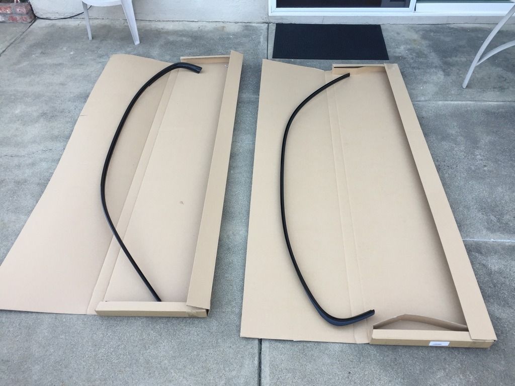 FS: OEM High Gloss Shadow Line Trim (Roof Line - Sedan)