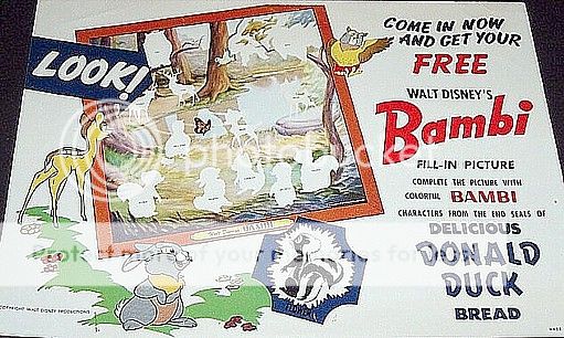 Bambi Bread Labels - display added - Vintage Non-sports Forum